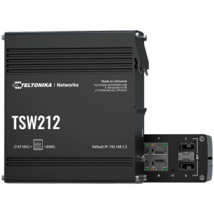 TK-TSW212 Teltonika Switch Gestionable Industrial 8 puertos Ethernet ...